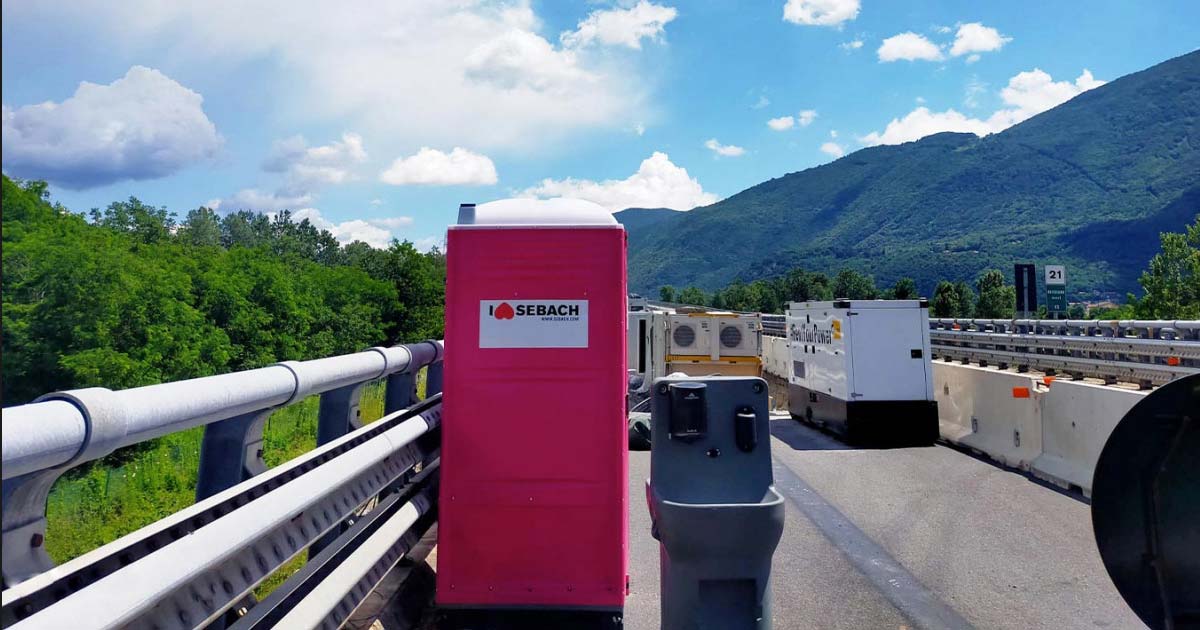 Sebach: des solutions sanitaires mobiles pour chaque secteur